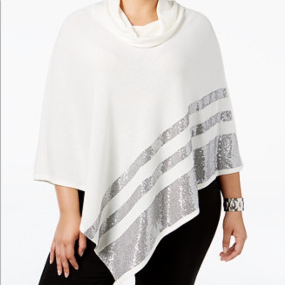 Belldini | Sweaters | Free With 9 Purchase Belldini Poncho Cowl Neck ...